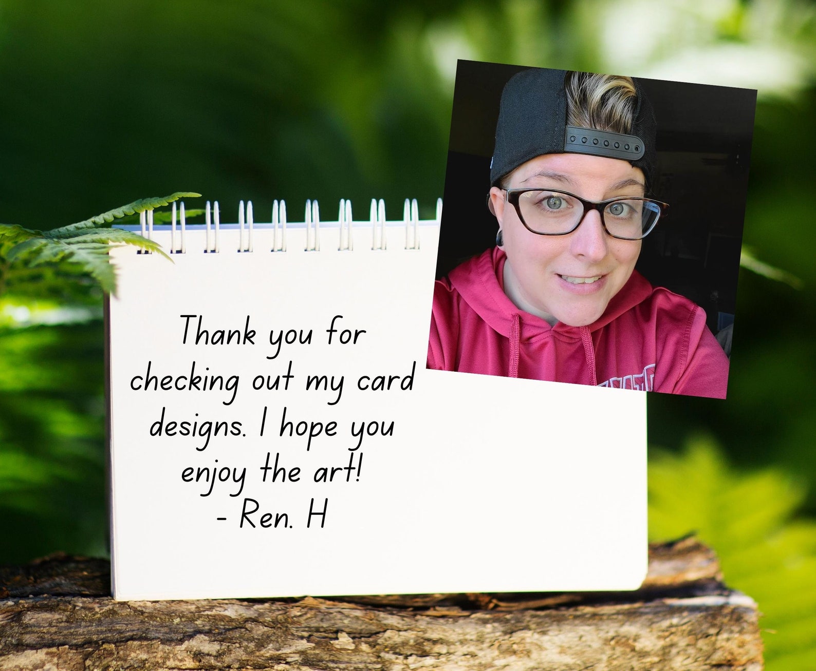 Printable Cute PNW Themed Greeting Card instant Download 5x5 - Etsy