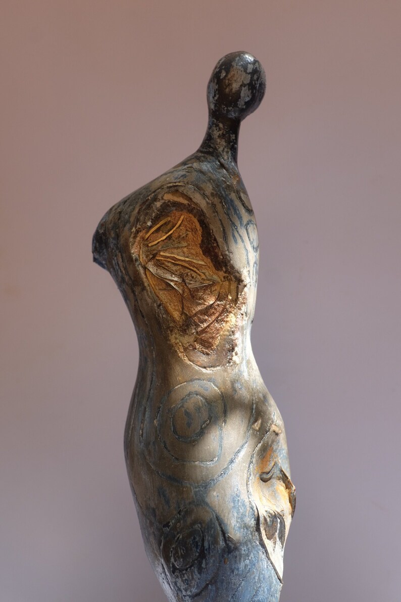 Abstract Woman Statue Female Figure Sculpture for Collector Home Office ...