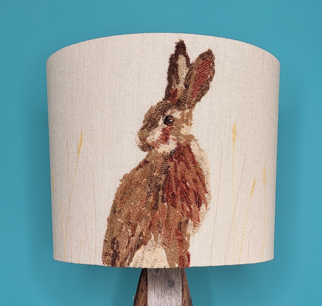 Hare Lamp Shade - Etsy UK