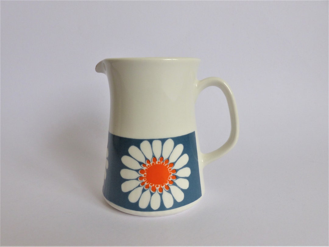 Figgjo Flint Daisy Milk Jug 1960s - Etsy
