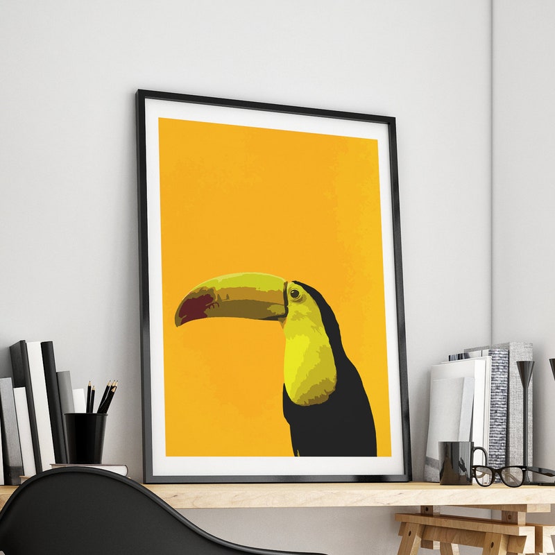 Toucan Poster - Etsy