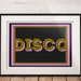 Disco Print Disco Art Disco Poster Colourful Poster - Etsy