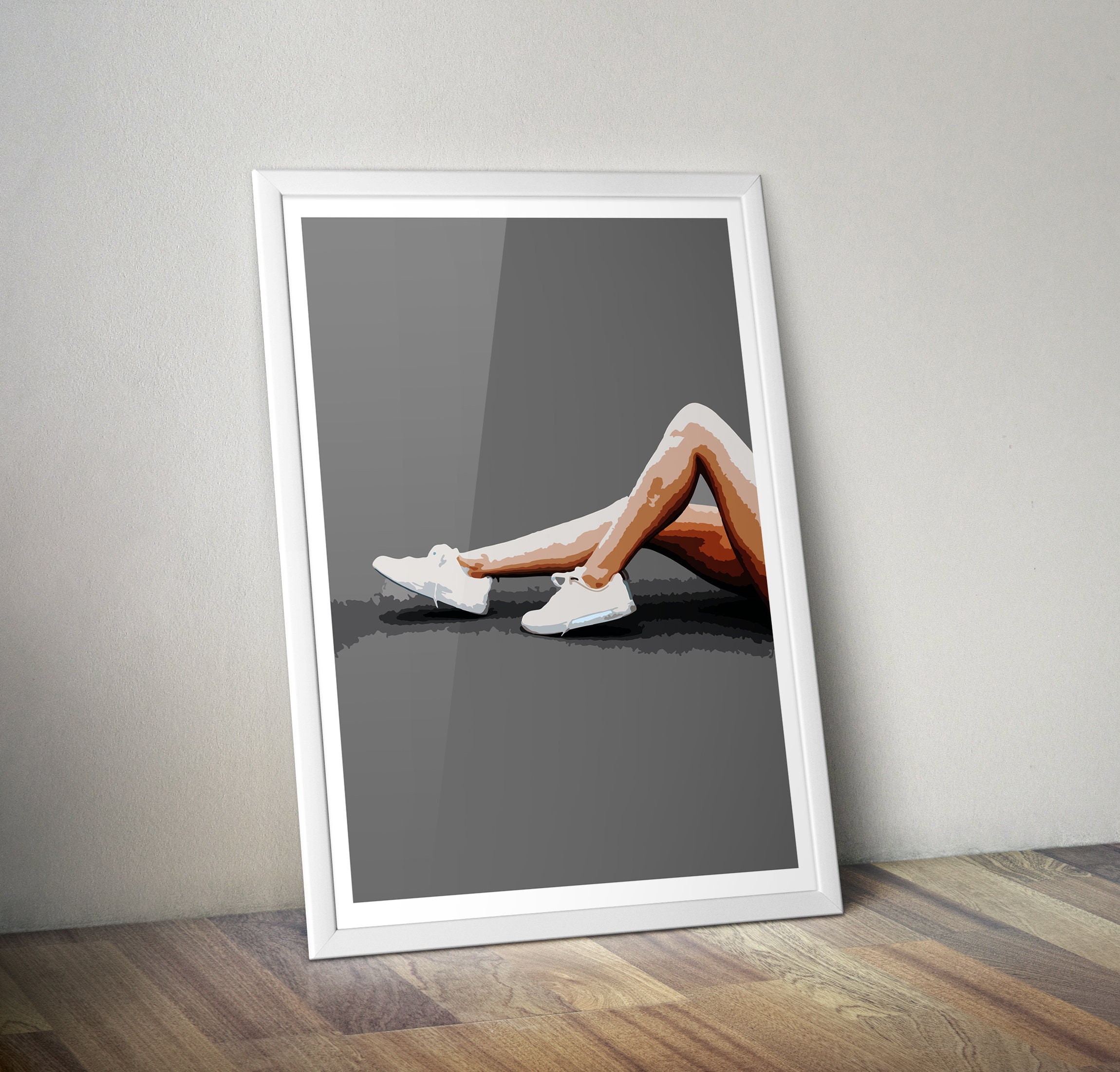 Legs Print II Feminist Art Print Fashion Wall Art Minimal | Etsy