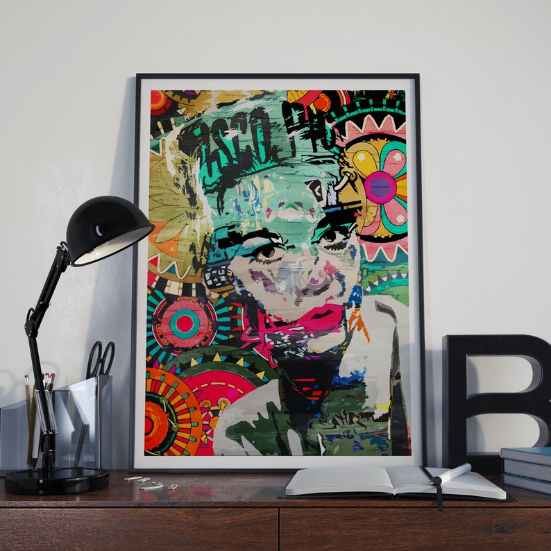 Colour Girl Print: Feminist Street Art Poster - Etsy