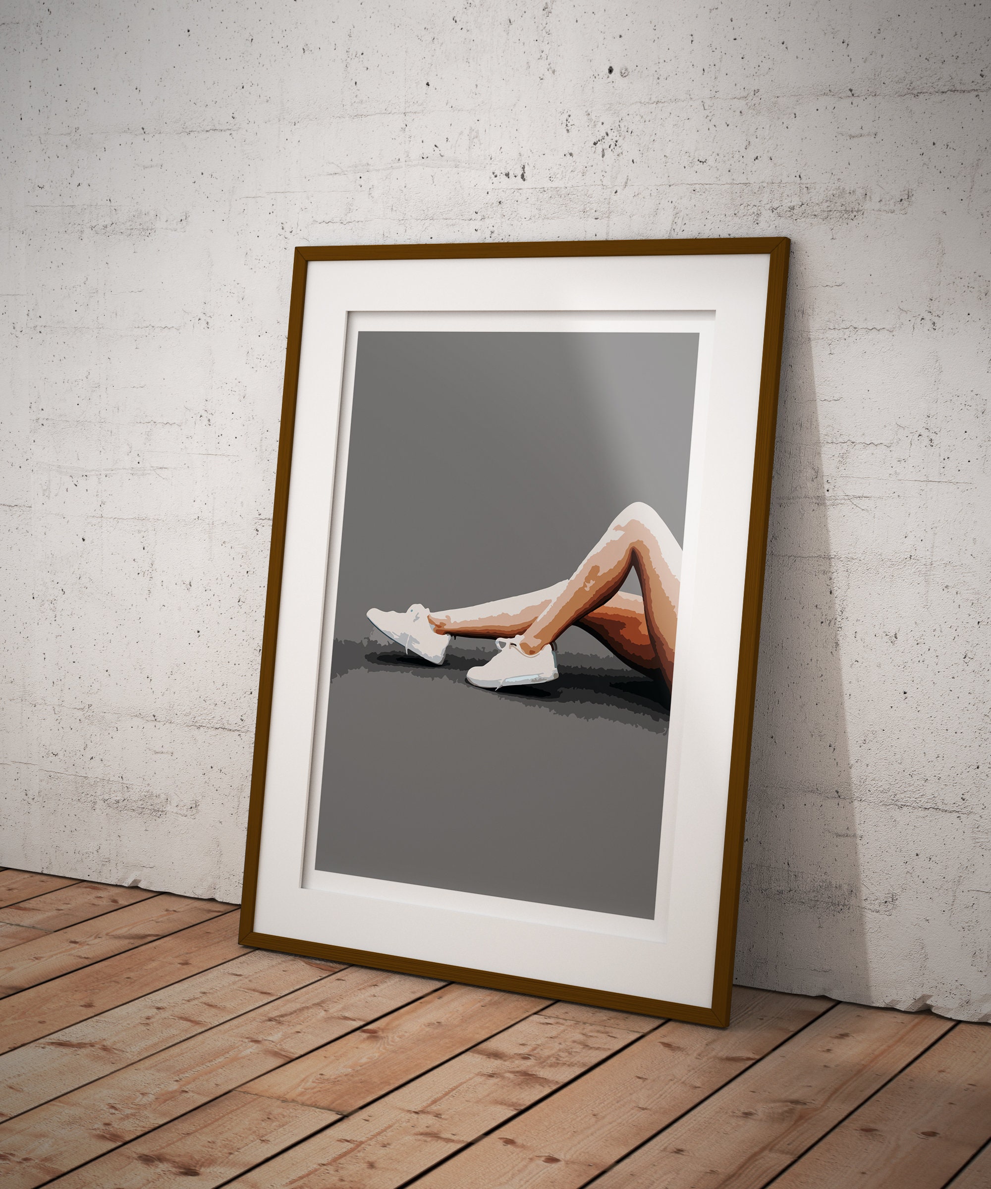 Legs Print II Feminist Art Print Fashion Wall Art Minimal | Etsy