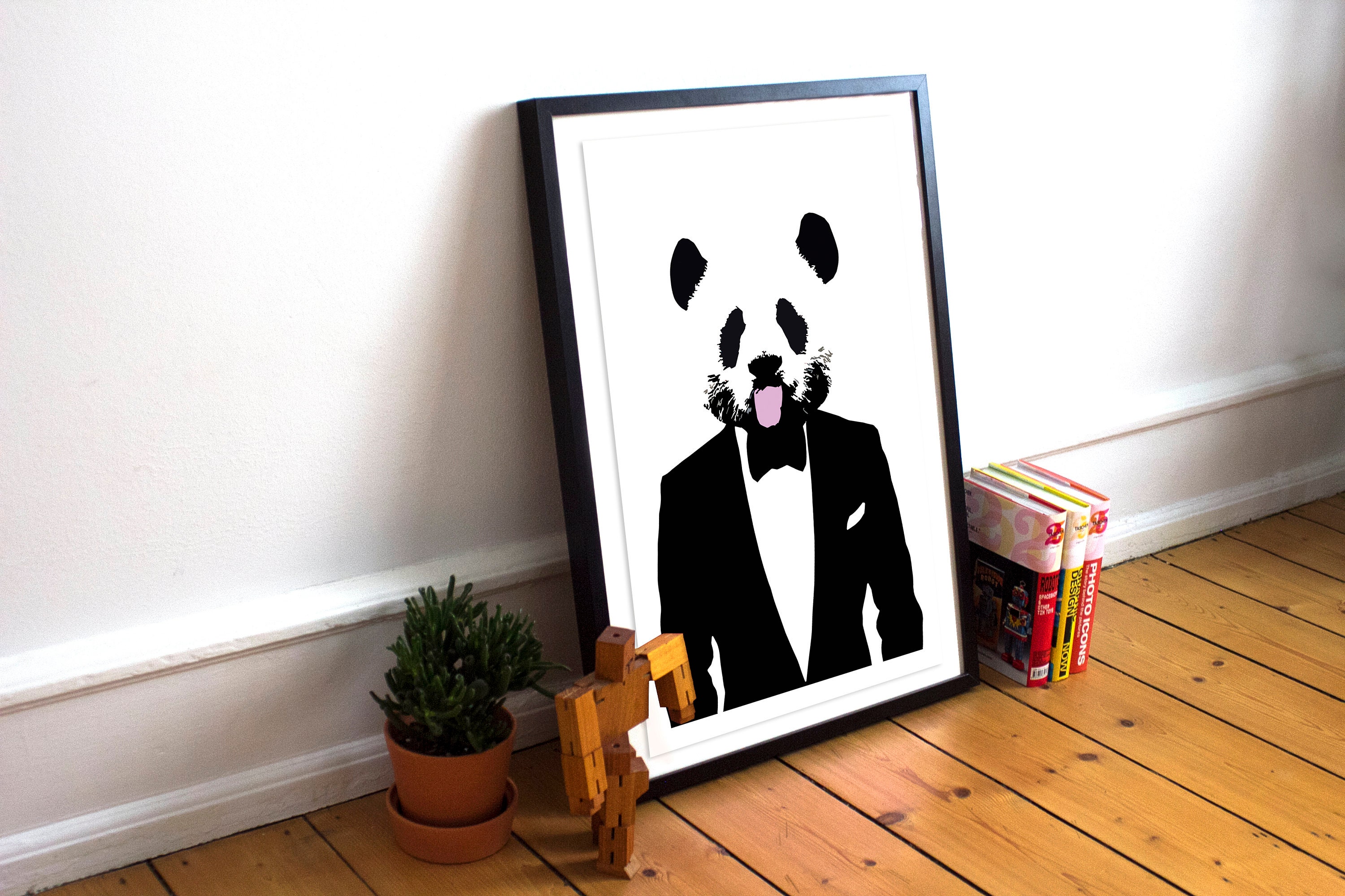 Panda Print Panda Gifts Panda Art Animal Prints Panda Pop - Etsy UK