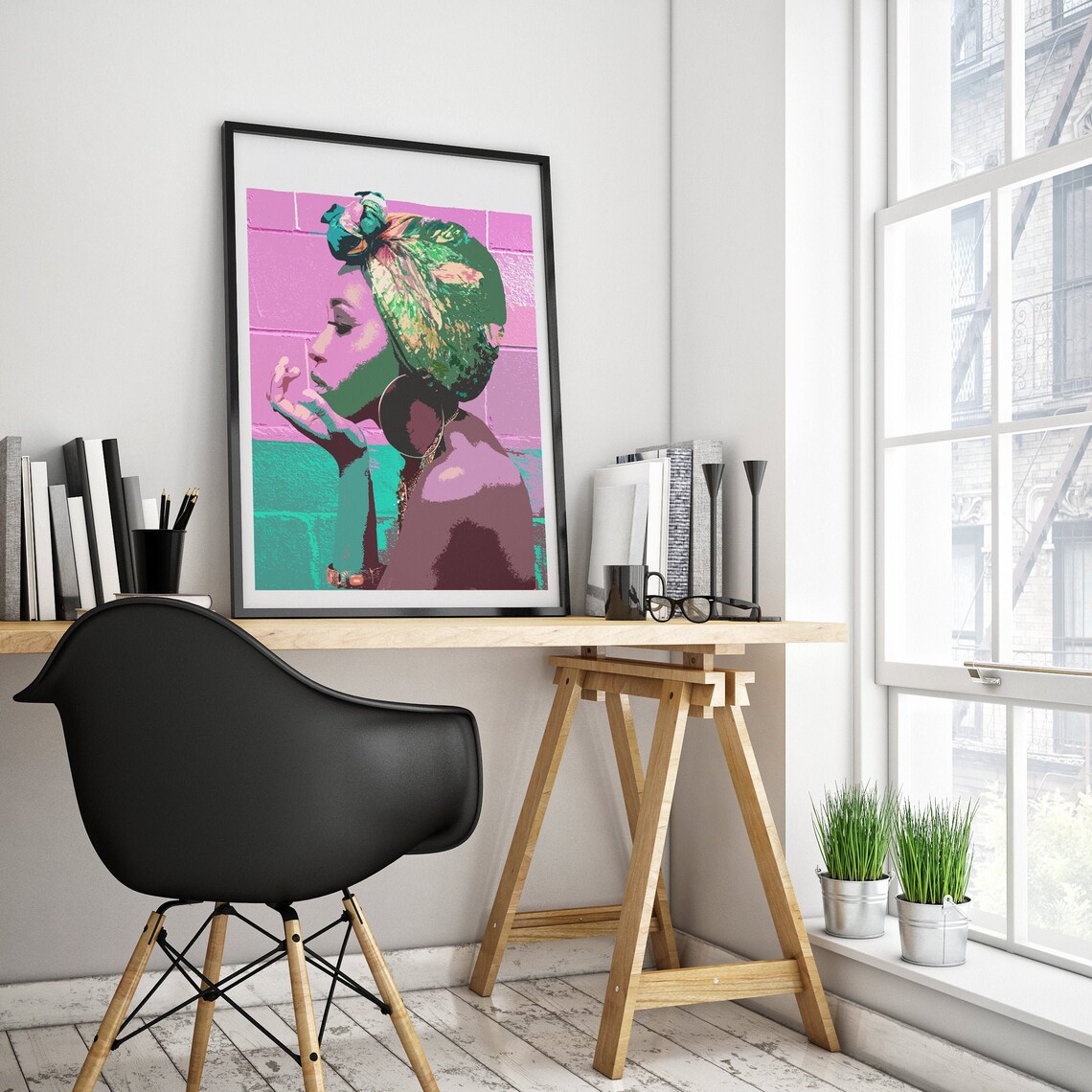 Urban Art Print Tropical Print Street Art Print African | Etsy