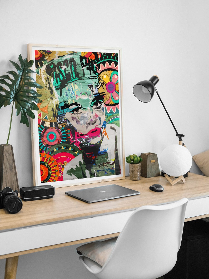 Colour Girl Print: Feminist Street Art Poster - Etsy