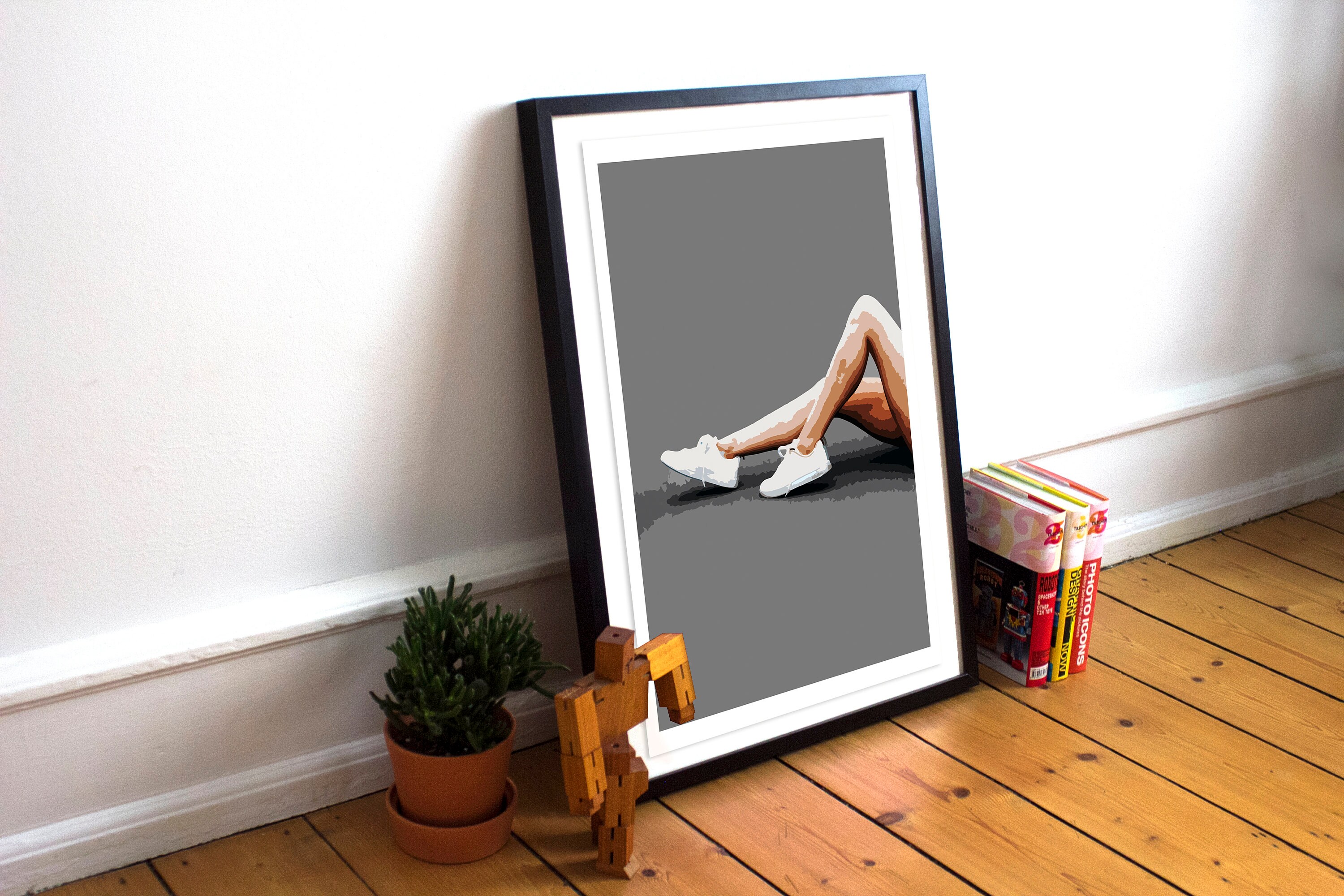 Legs Print II Feminist Art Print Fashion Wall Art Minimal | Etsy