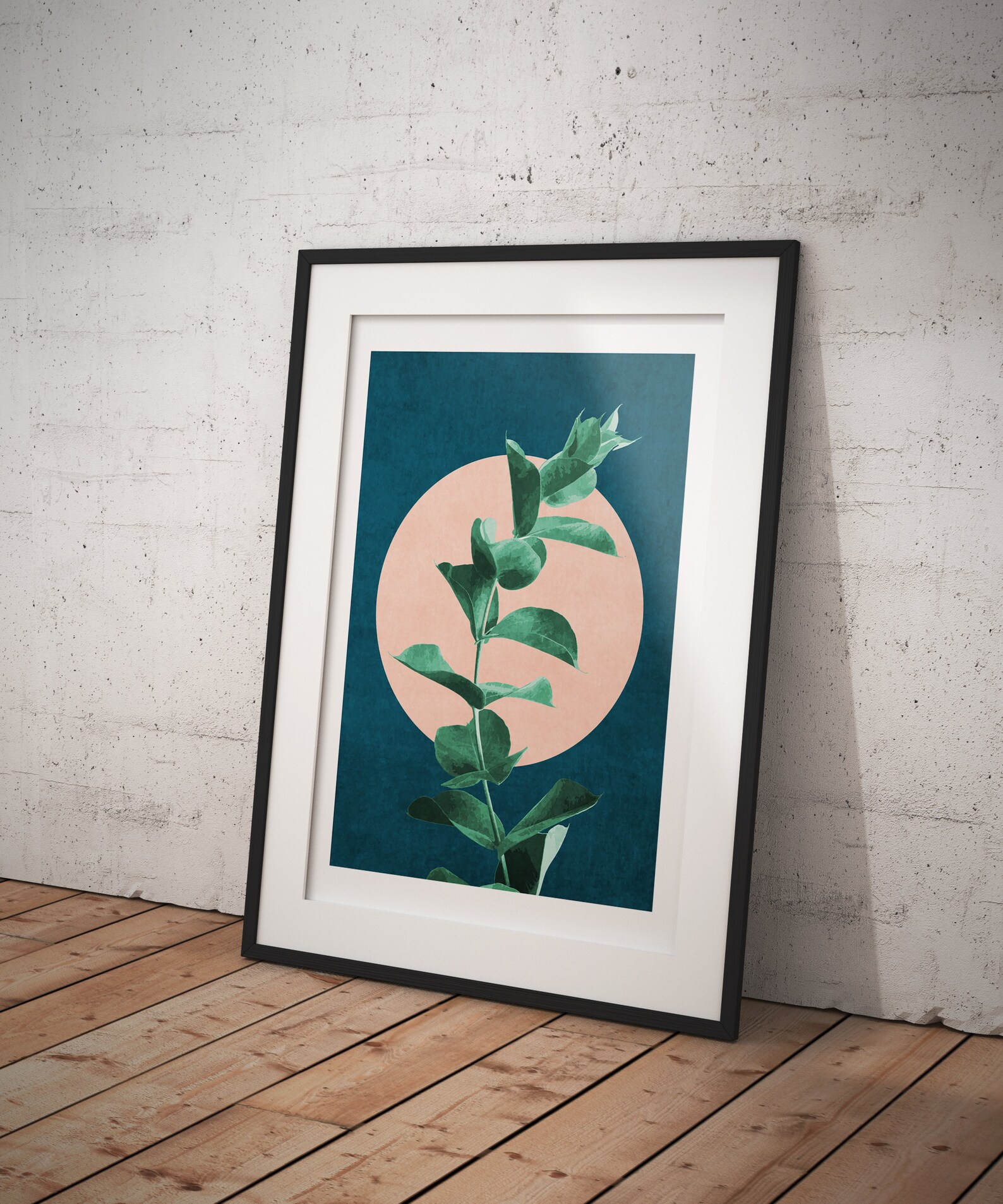 Botanical Print Leaf Poster Minimal Abstract Plant Wall Art - Etsy