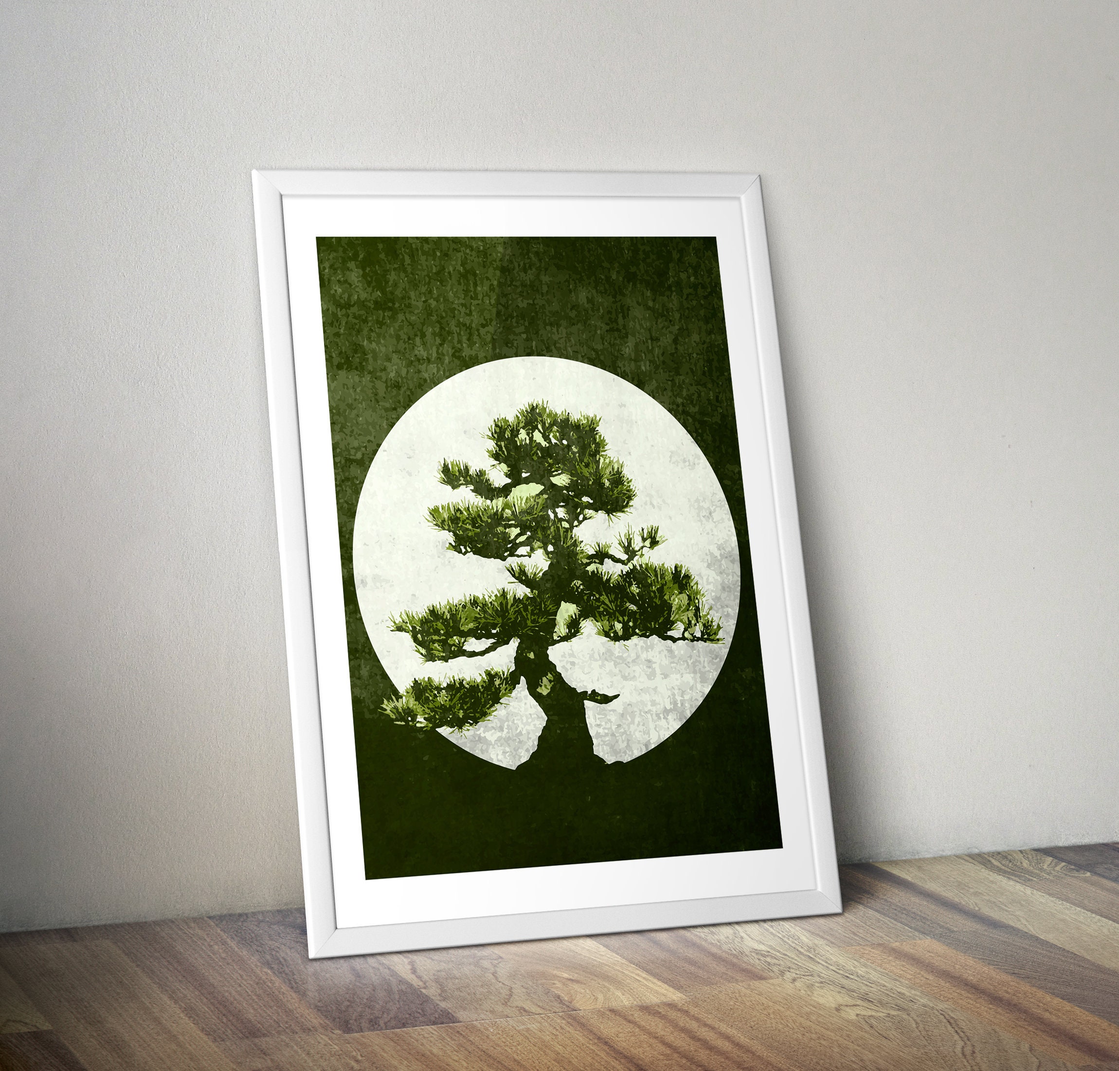 Bonsai Tree Print Bonsai Poster Japanese Bonsai Tree Wall | Etsy