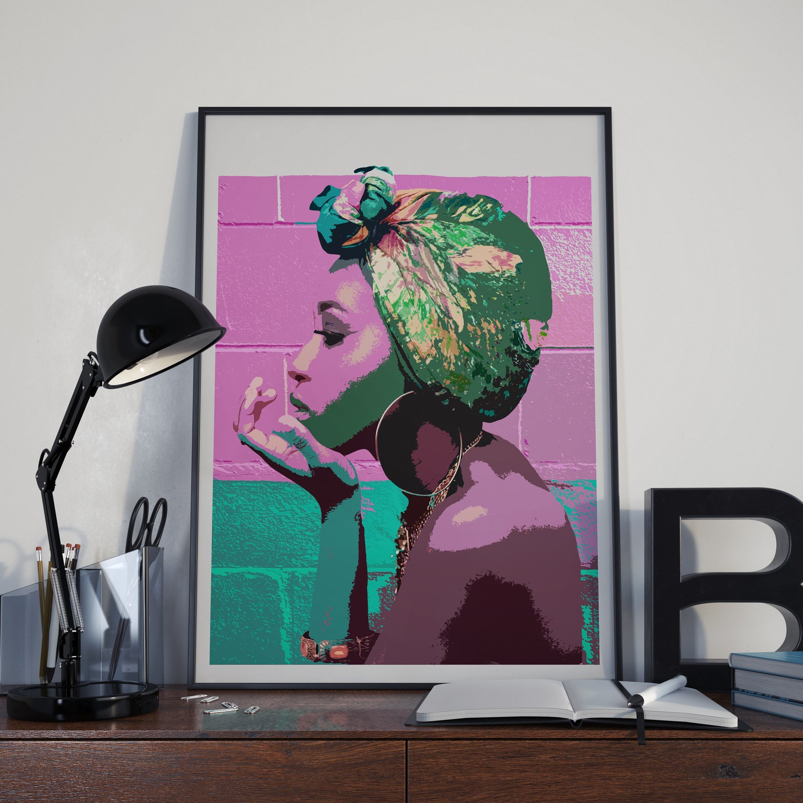 Urban Art Print Tropical Print Street Art Print African | Etsy