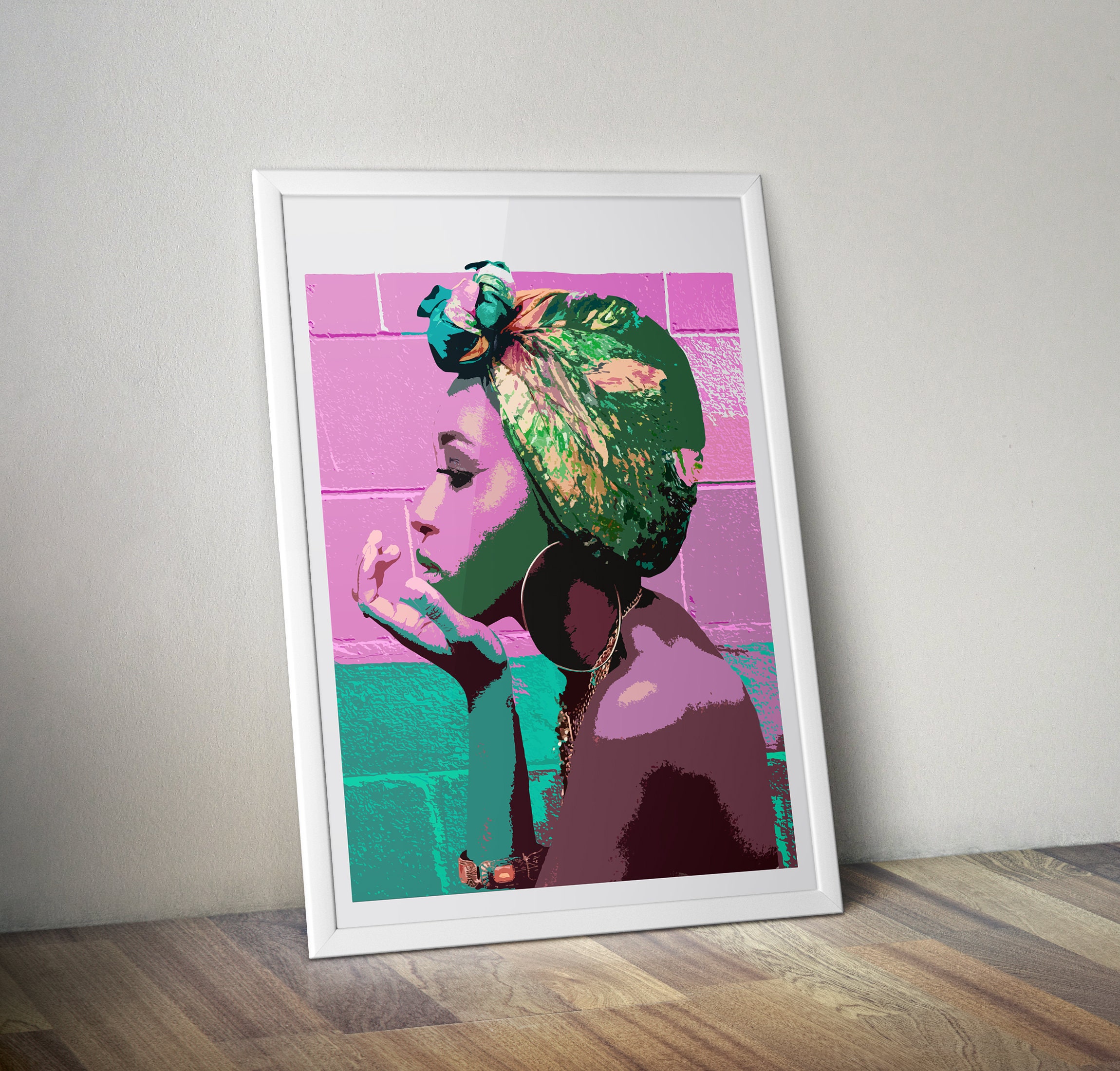 Urban Art Print Tropical Print Street Art Print African - Etsy