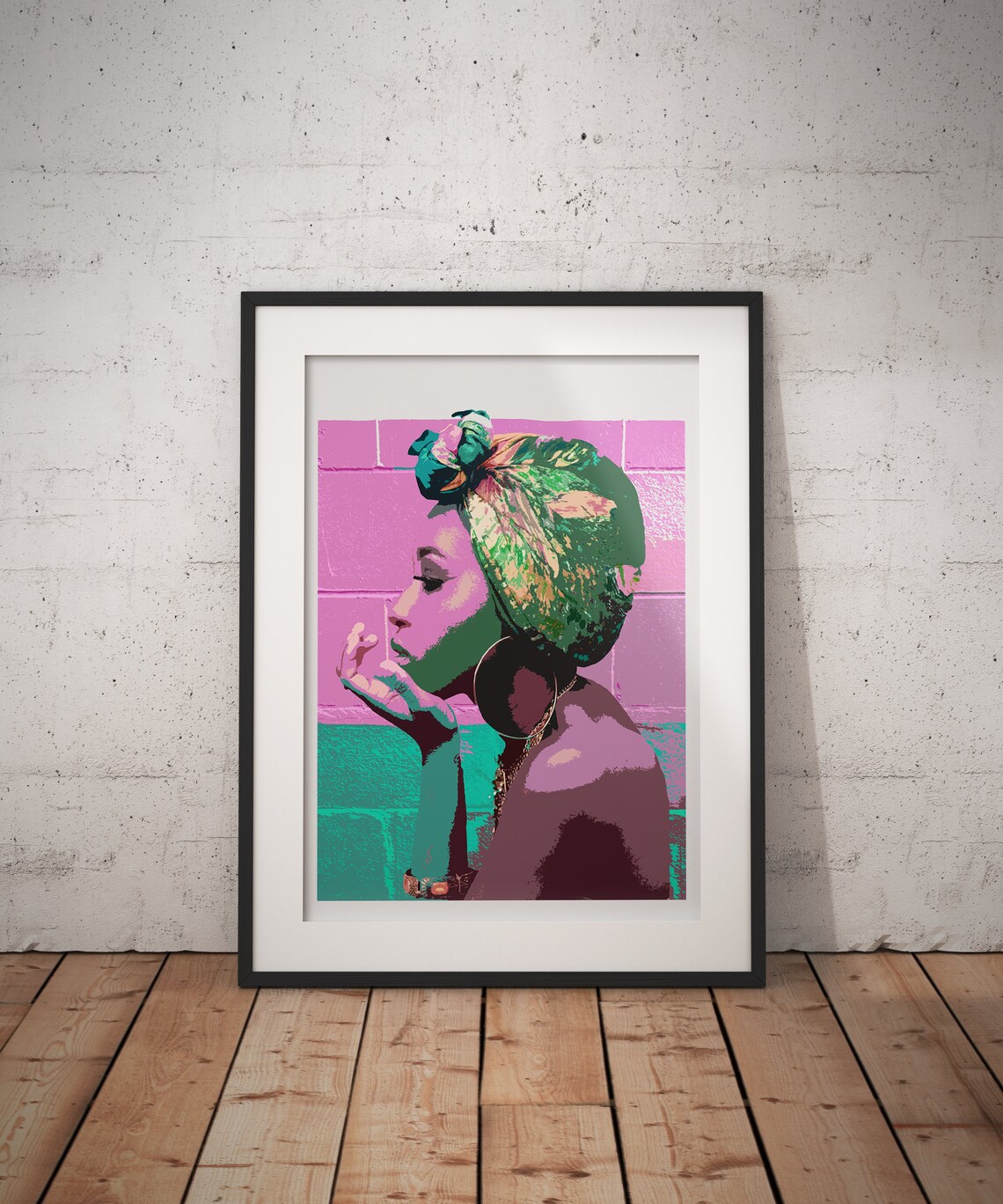 Urban Art Print Tropical Print Street Art Print African | Etsy