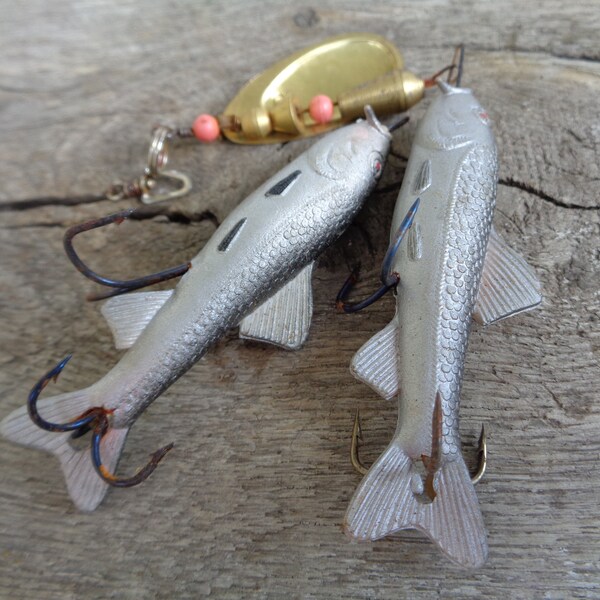 Rubber Fishing Lures Vintage - Etsy