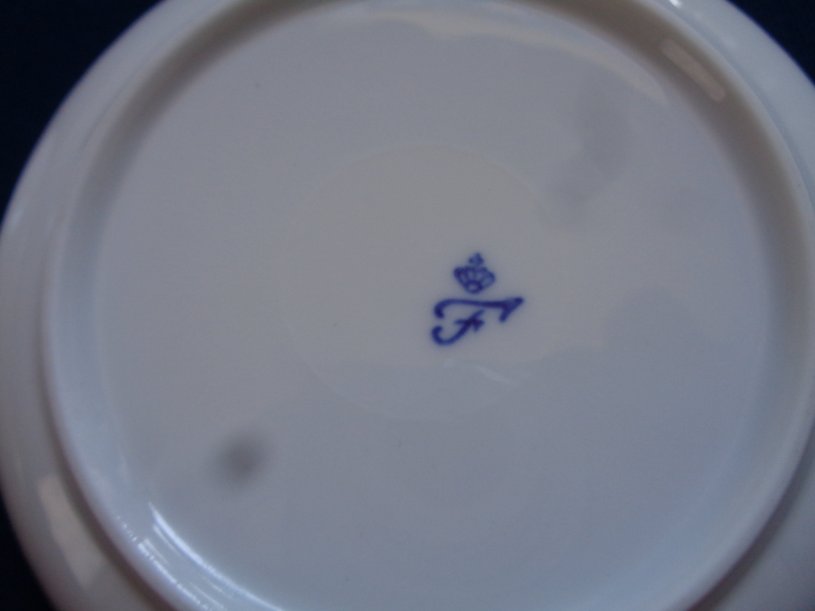 Pair of Furstenberg Porcelain Small Plates Dia 4.5 German Vintage ...