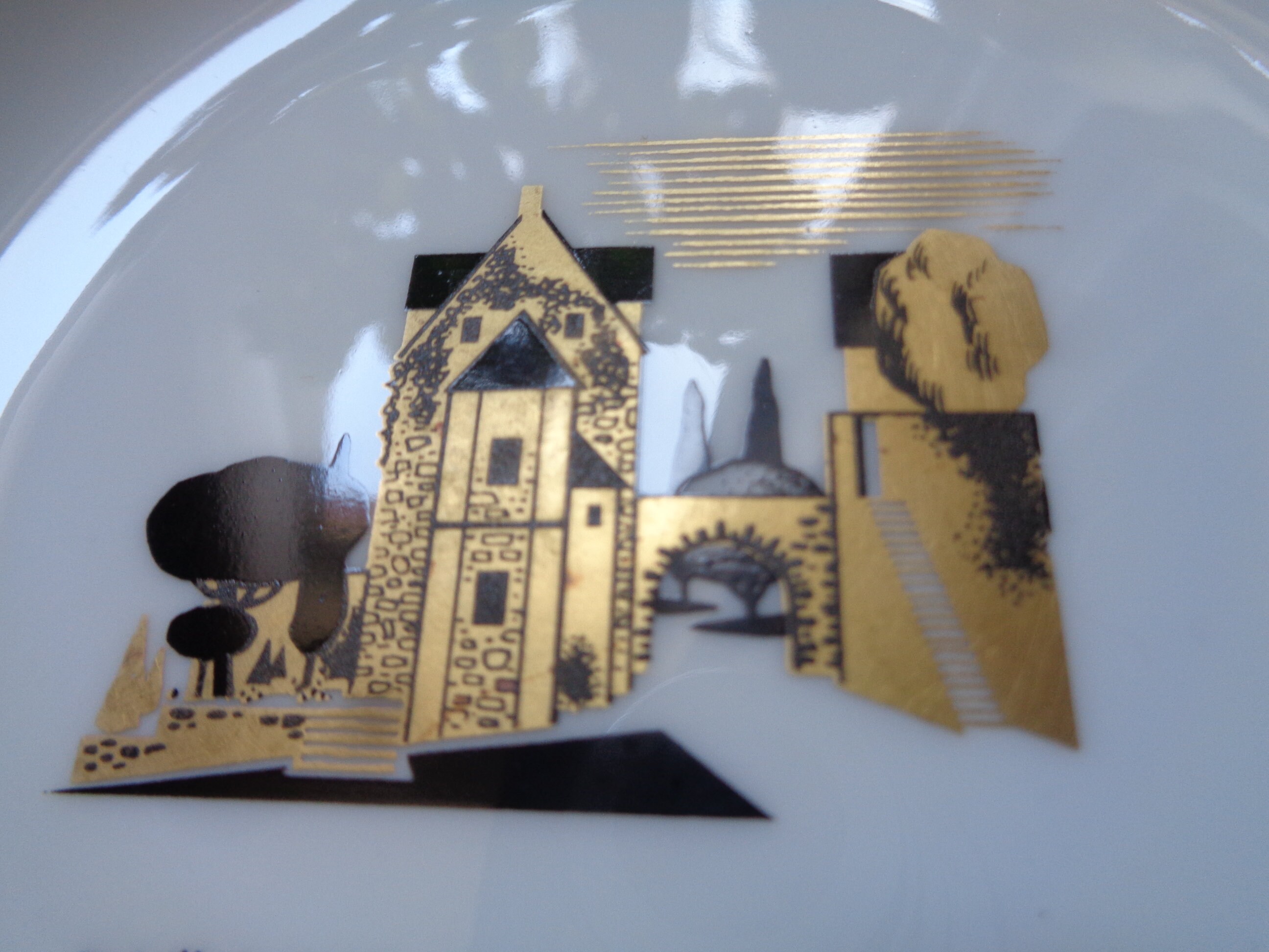 Pair of Furstenberg Porcelain Small Plates Dia 4.5 German Vintage ...