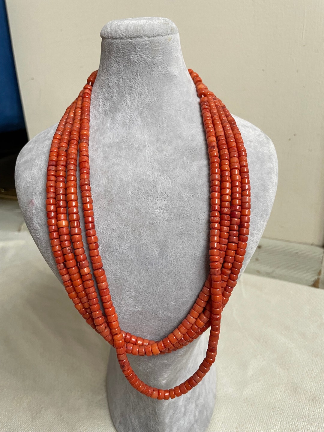 Genuine Coral Beads,vintage Handmade,tribal Beads,coral, Natural Coral ...