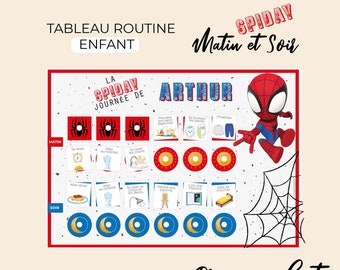 Routine enfant Matin et Soir - Etsy France