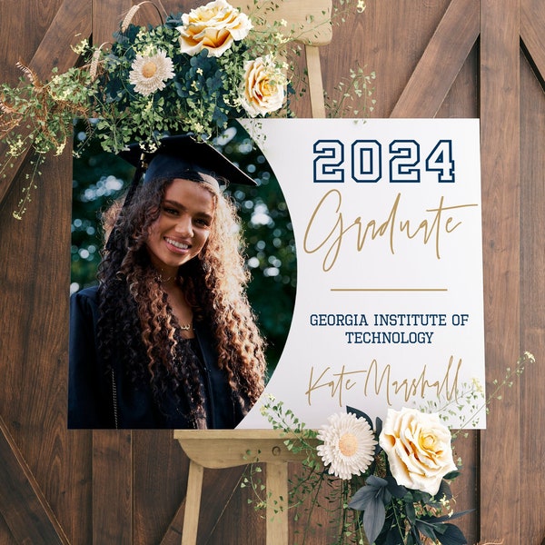 Graduation Poster Picture Template - Etsy