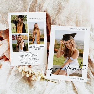 Class of 2024 Graduation Invitation Template Printable Invitation Fully ...