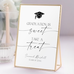 Graduation Dessert Table Sign, Candy Bar Decor (digital Download) - Etsy