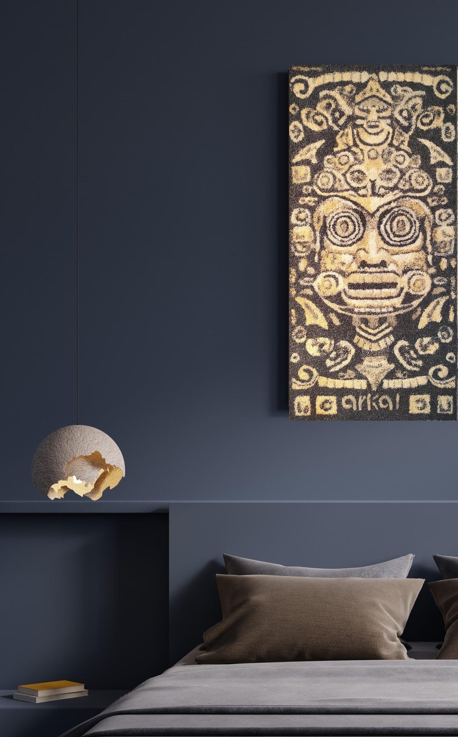 Rice Grain Mosaic Mayan Art - Etsy