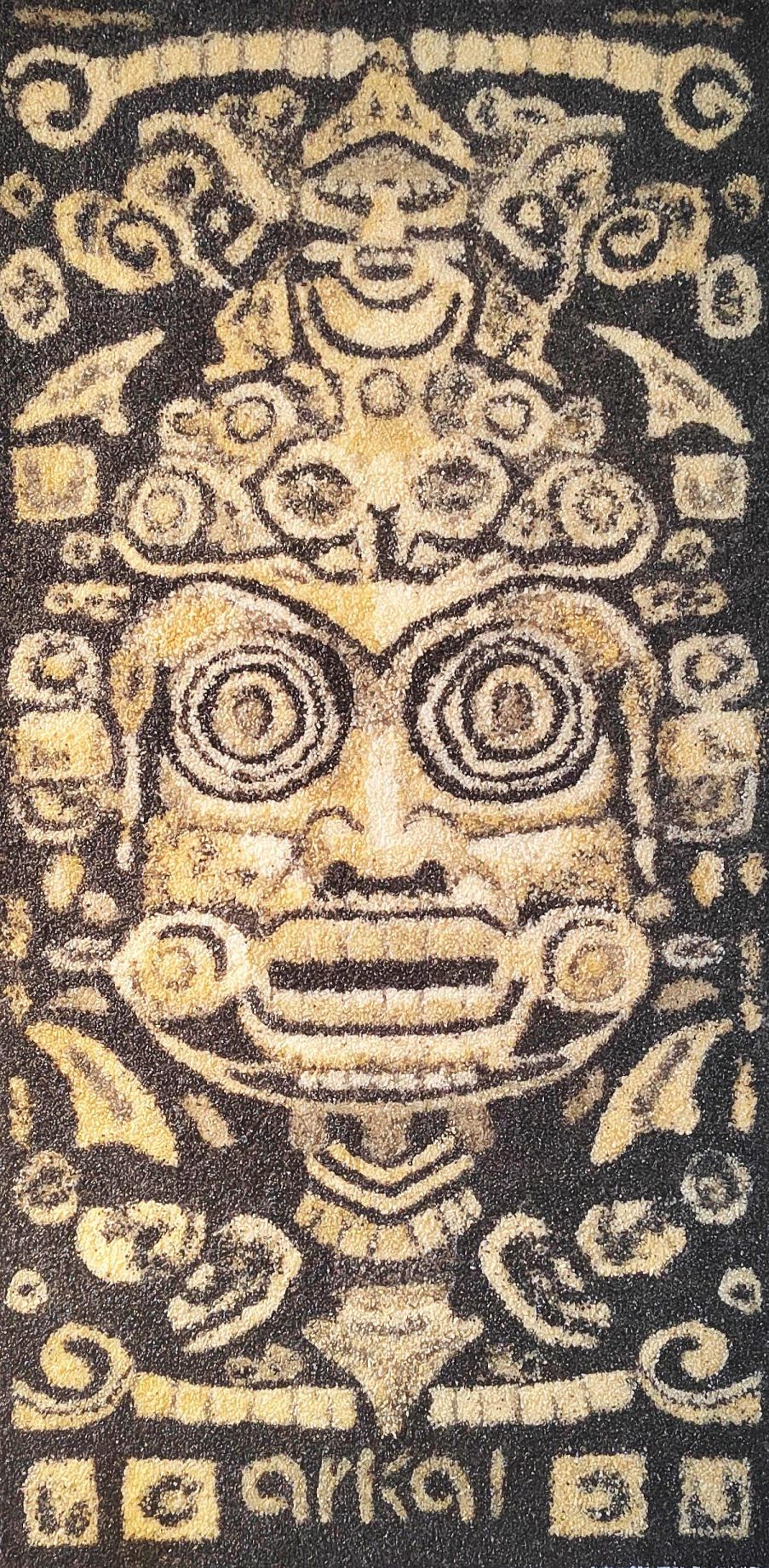 Rice Grain Mosaic Mayan Art - Etsy