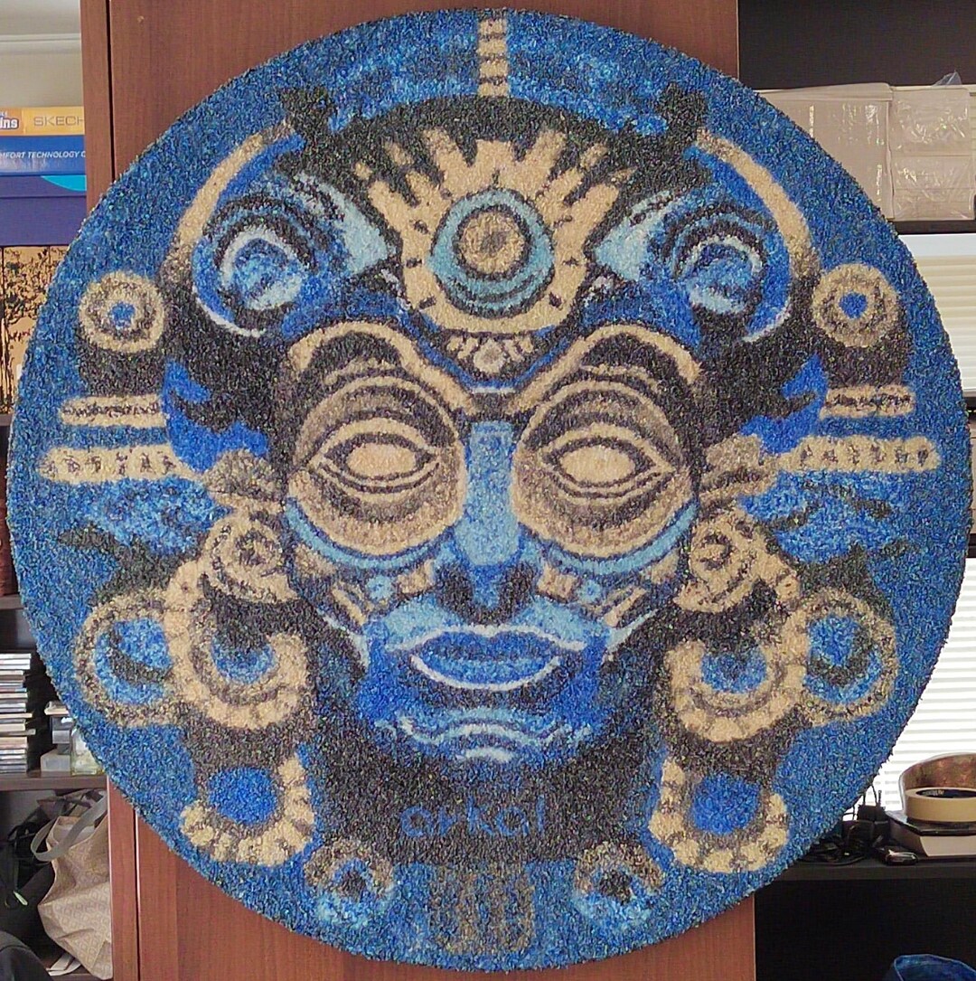 Rice Grain Mosaic Mayan Art - Etsy