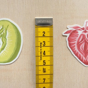 Sticker Set 6 Vinyl Sticker Matt | Etsy