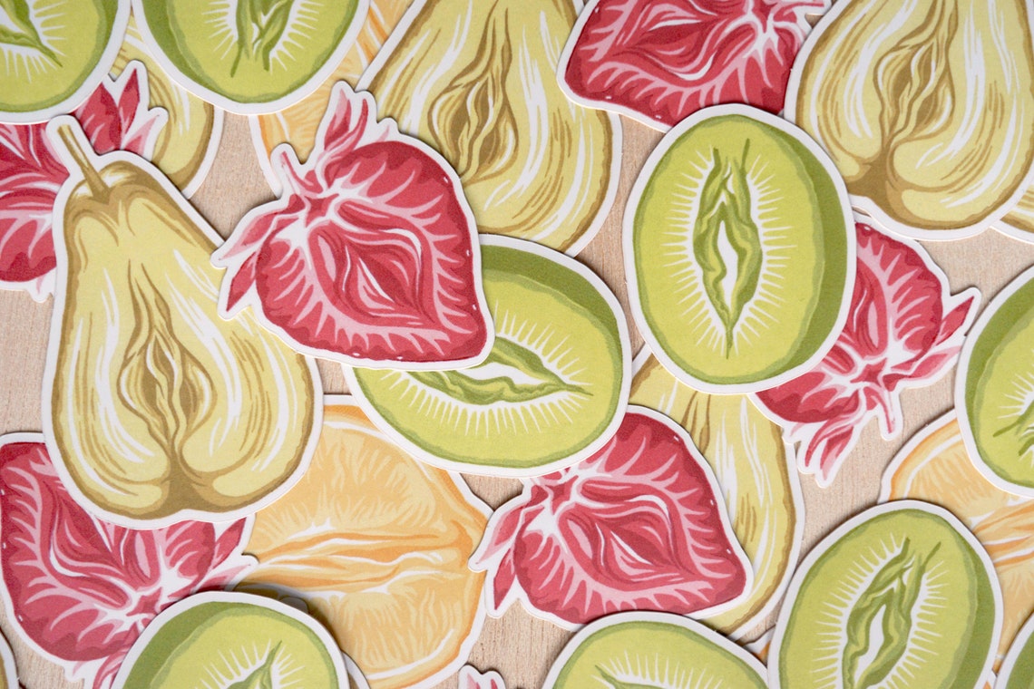 Sticker Set 6 Vinyl Sticker Matt | Etsy