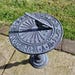 Verdigris Aged Cast Metal Garden Sundial Traditional Design - Etsy UK