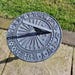 Verdigris Aged Cast Metal Garden Sundial Traditional Design - Etsy UK