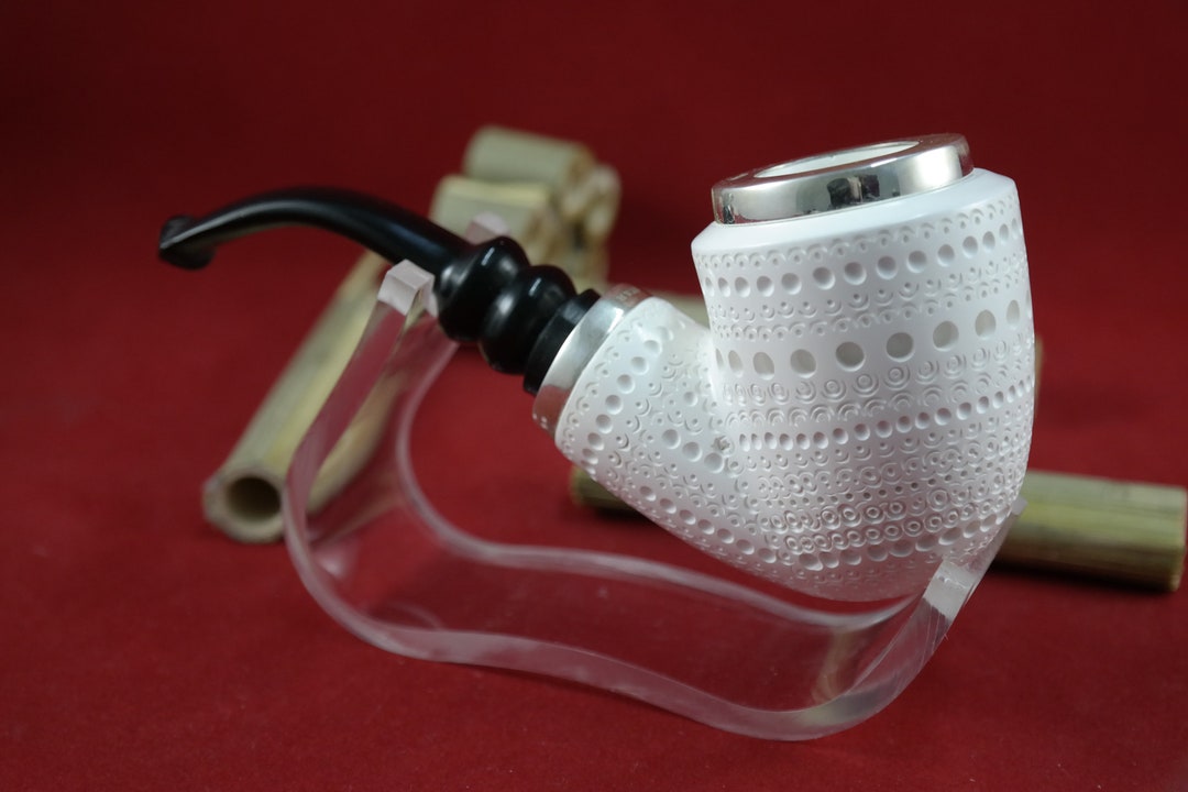 Silver Smoke Chamber Pipe,meerschaum,pipe,meerschaumpipeshop,pipes ...