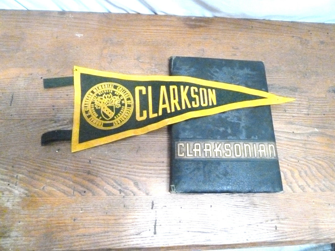 Clarkson University Pennant Vintage - Etsy