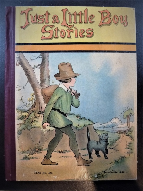 Children's Book Just a Little Boy Stories Vintage Ca - Etsy