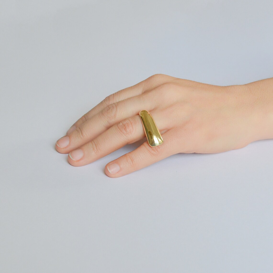 Statement Ring Ring for Women 14k Gold Ring Design Unique - Etsy