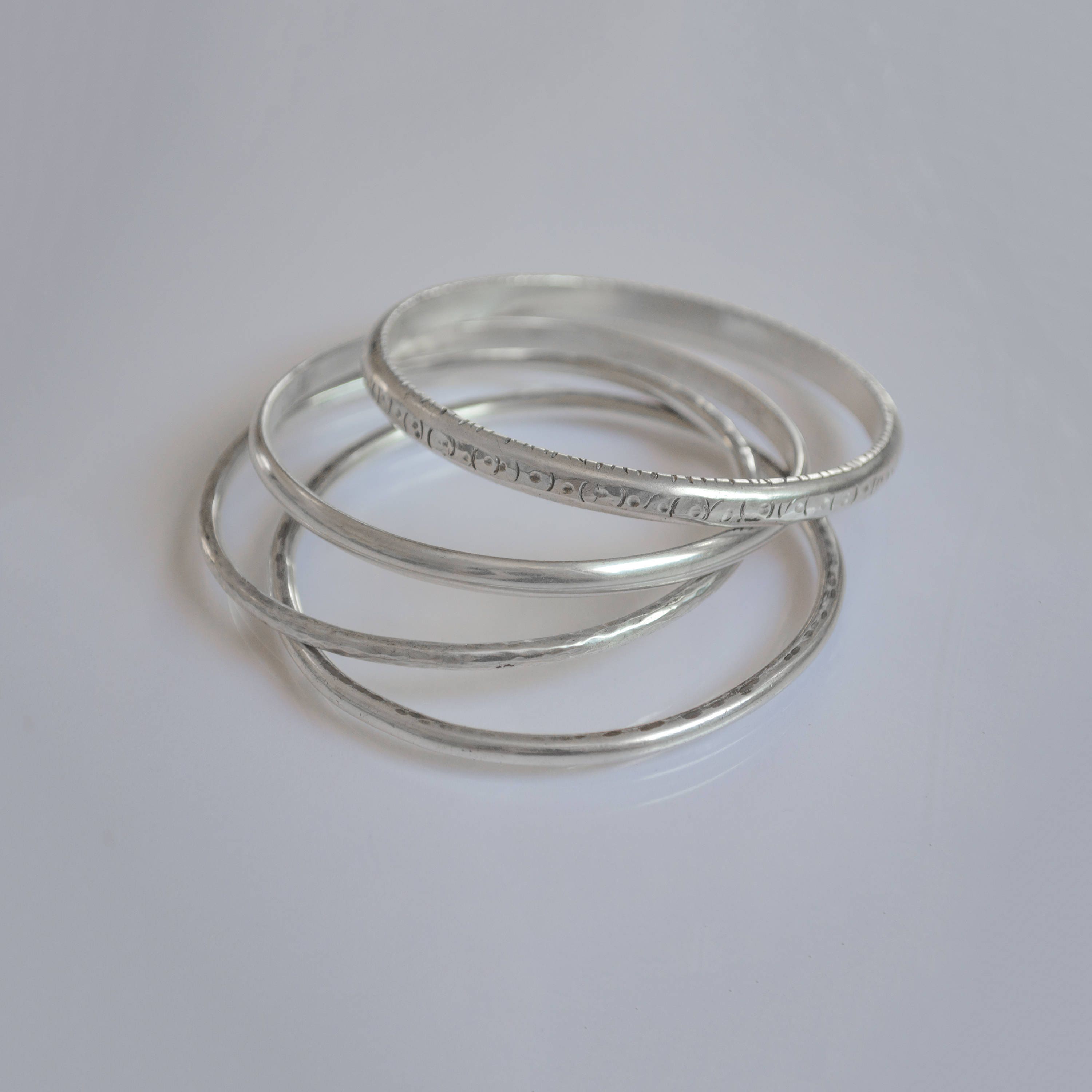 Stackable Bracelets, Stacking Bracelets, Sterling Silver Bracelets ...