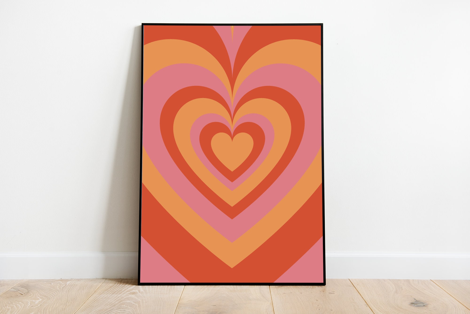 Retro Indie Home Decor Groovy Art Print 60s 70s Funky | Etsy