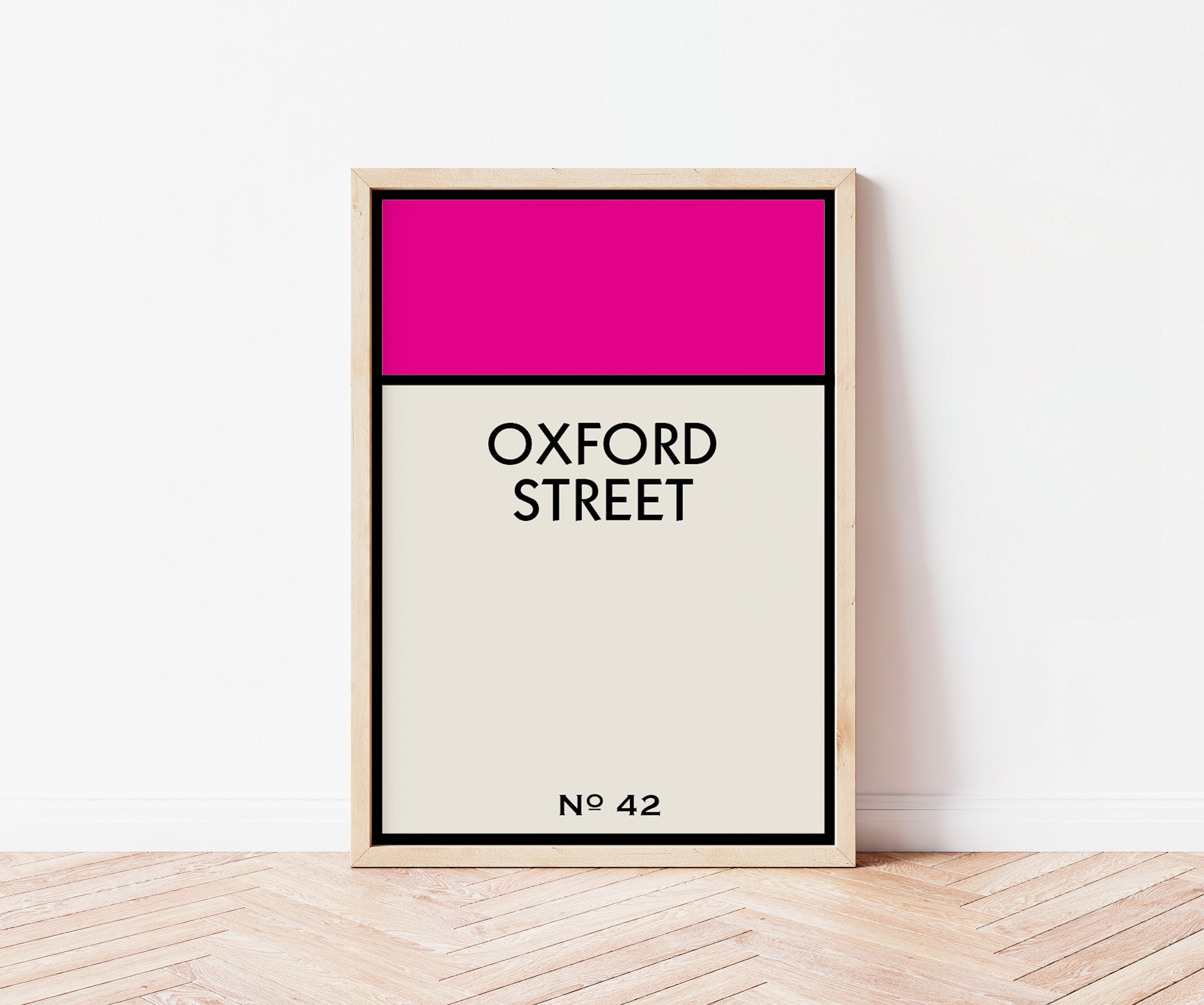 Monopoly Train Station Custom Name Print, Home Decor, Wall Art, Gallery ...