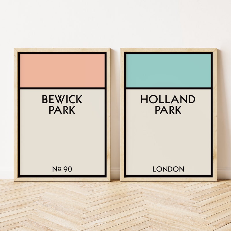 Monopoly Poster - Etsy