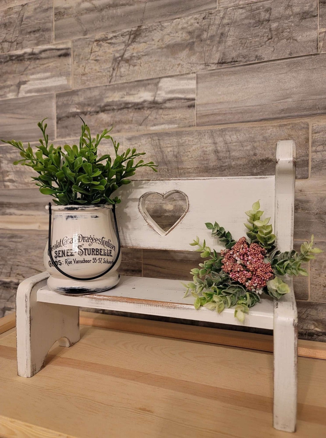 Variety of Wooden, Distressed, Farmhouse Style Risers. Farmhouse Decor ...