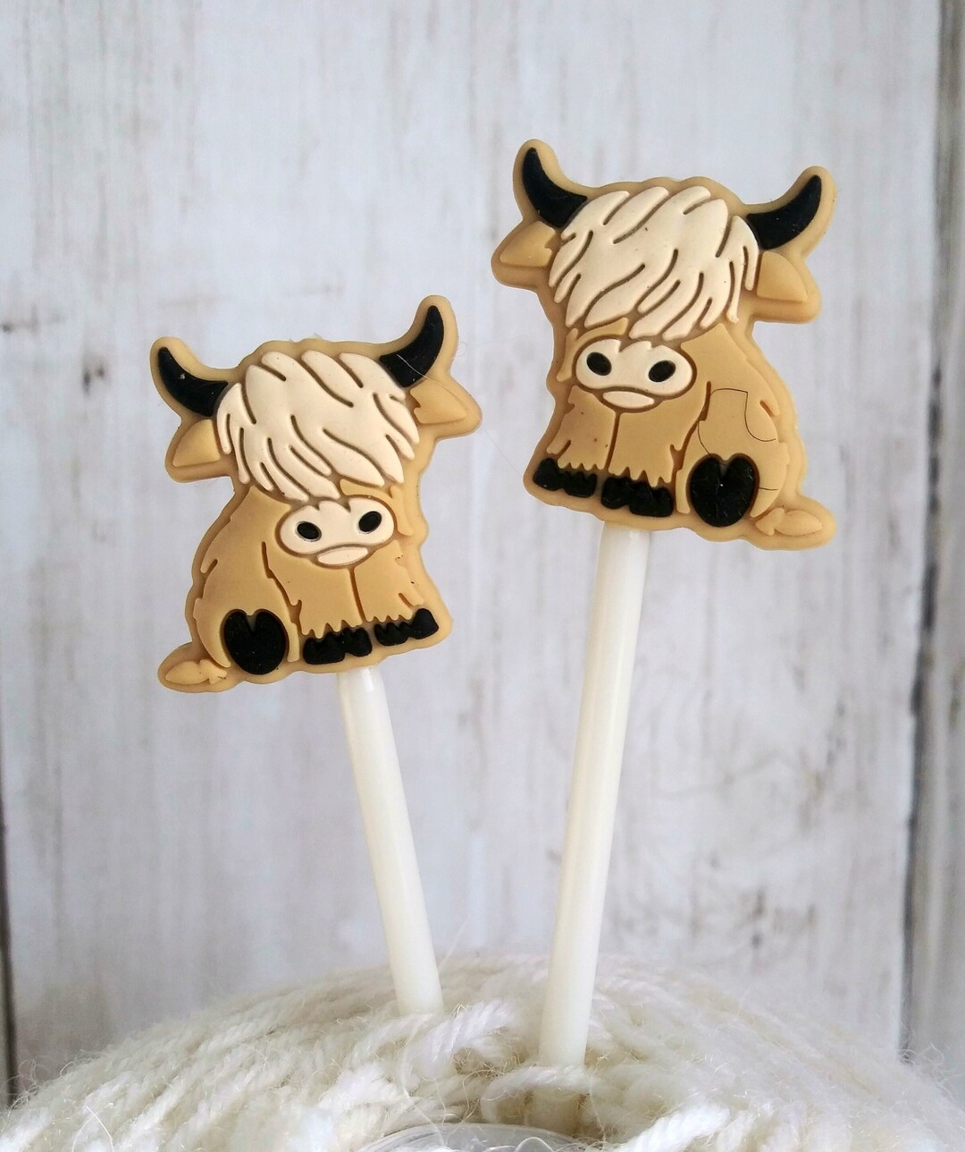 Scottish Highland Cows Stitch Holders Huggers Stoppers - Etsy