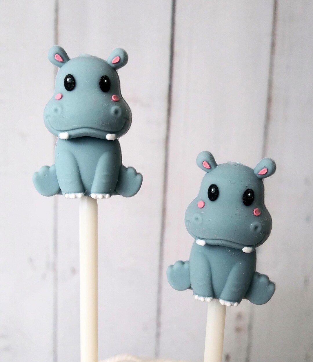Happy Hippos ~ Stitch Huggers, Stoppers, Holders, Point Protectors - Etsy