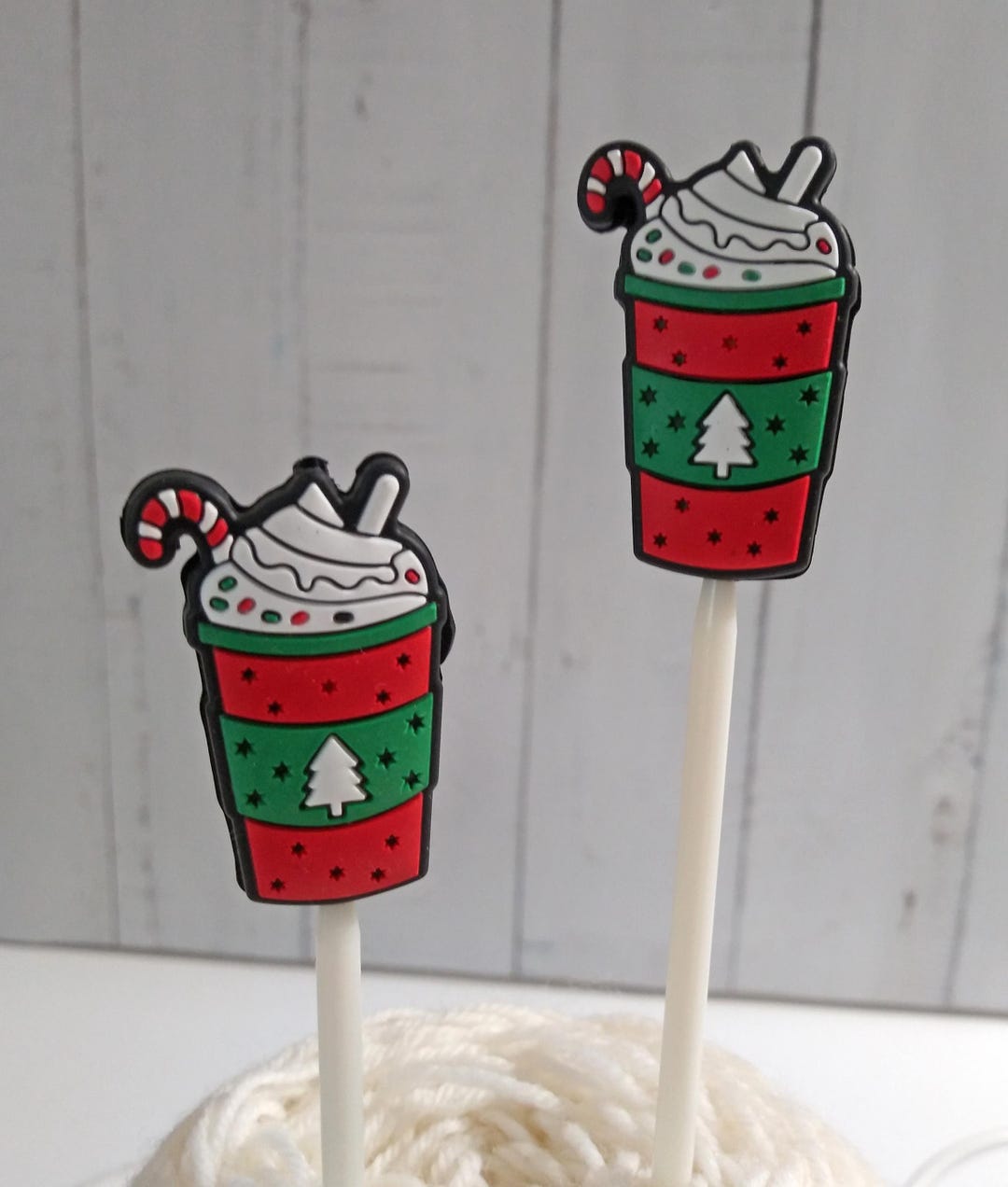 Candy Cane Frappe Stitch Huggers, Stoppers, Holders, Point Protectors ...