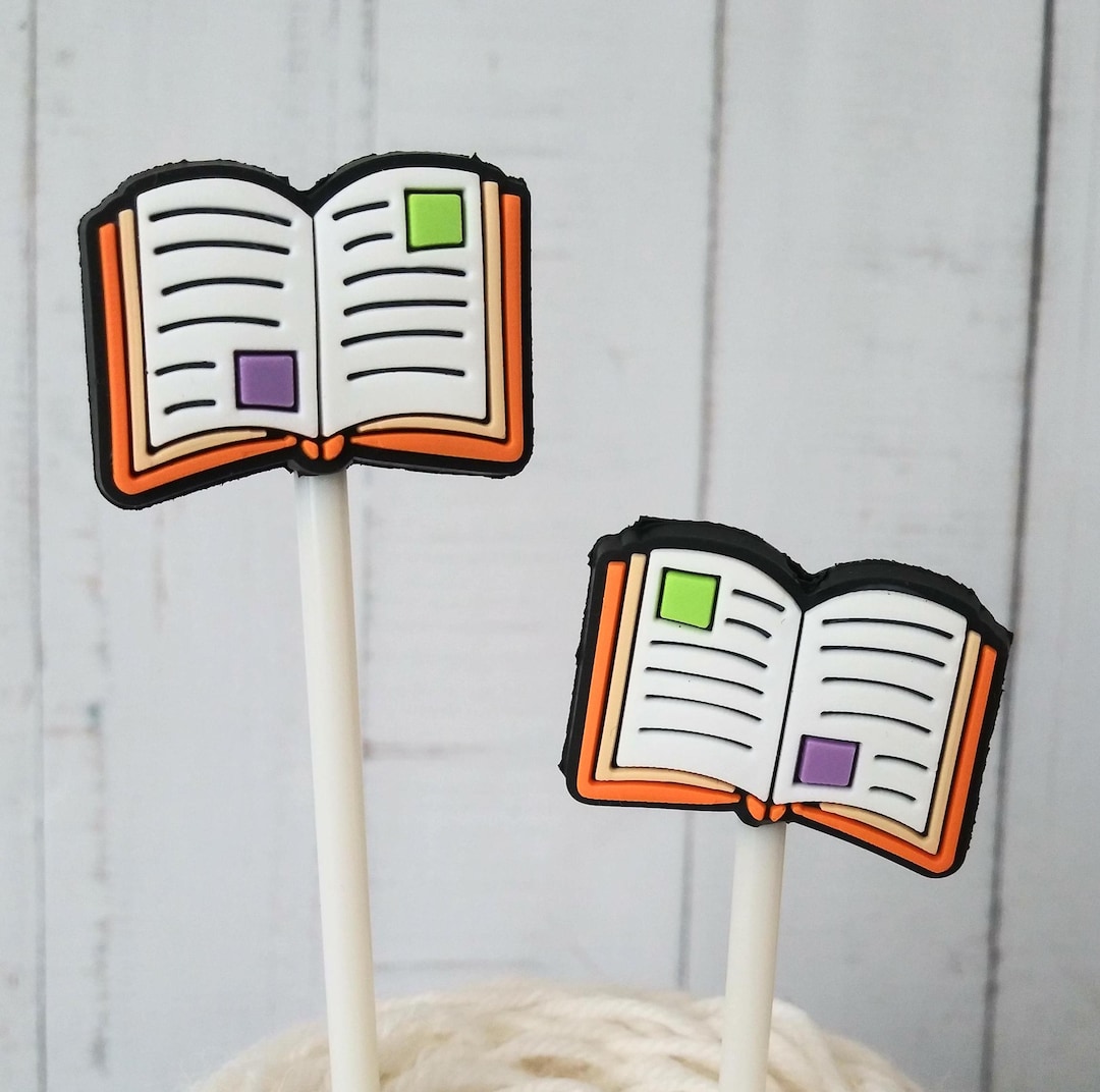 Open Book Stitch Huggers, Stoppers, Holders, Point Protectors - Etsy