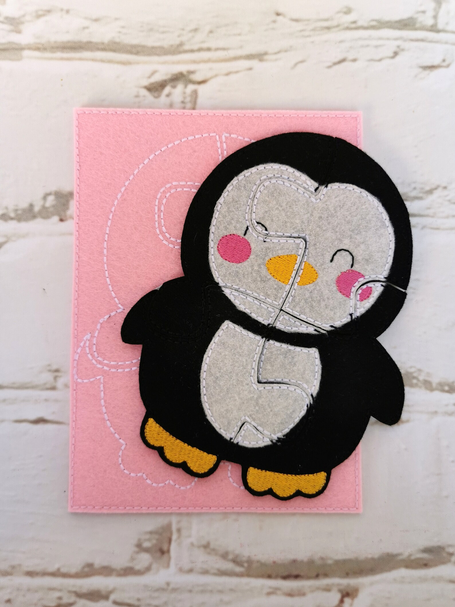 Penguin puzzle puzzle game educational party flavor | Etsy