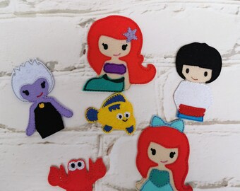 Mermaid Felt Book - Etsy