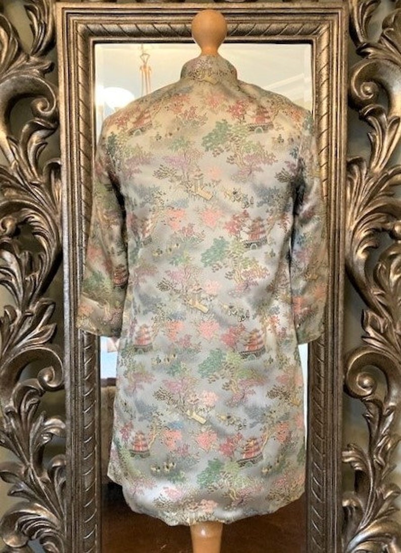 1960s Brocade Qipao/ Cheongsam Jacket. XXS, Vintage Chinese Silk Jacket ...