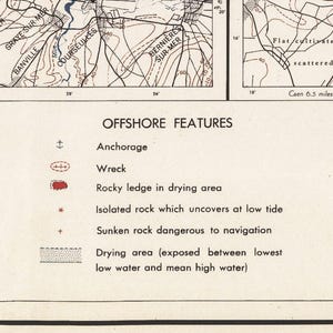 WWII D-day Normandy Invasion Map – Beaches of Vierville to Houlgate ...